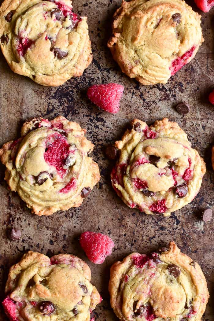 Raspberry Chocolate Chip Cookies – Lemon Tree Dwelling