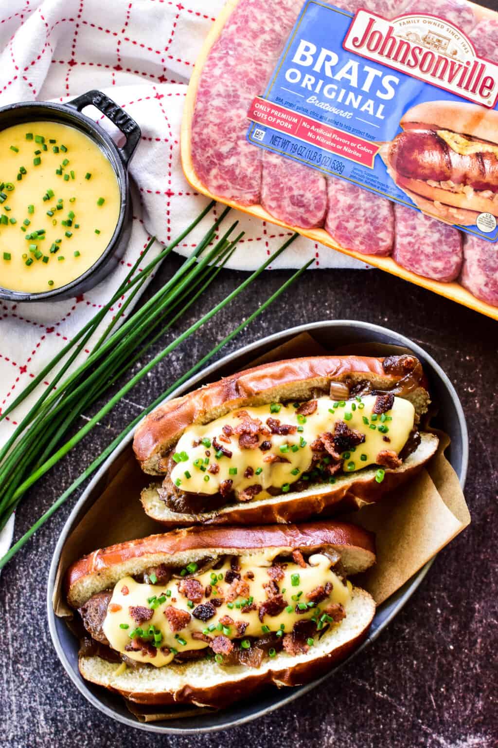 Beer Brats with Beer Cheese Sauce – Lemon Tree Dwelling