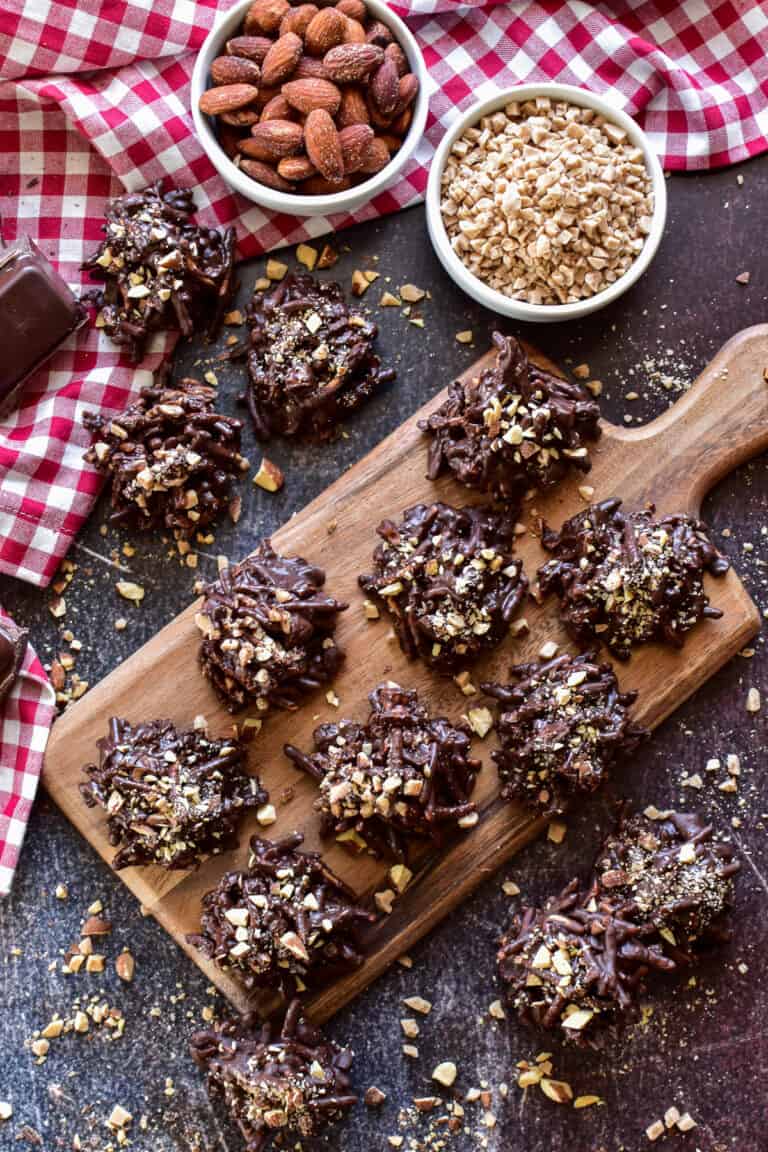 English Toffee Haystacks – Lemon Tree Dwelling