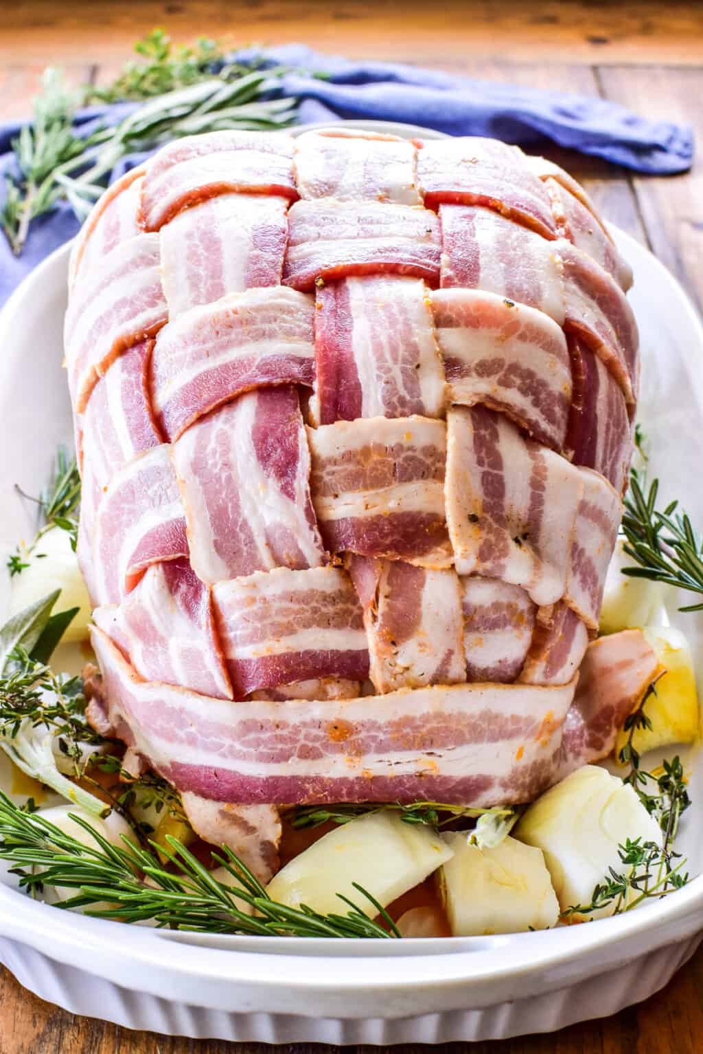 Bacon Wrapped Turkey Breast – Lemon Tree Dwelling