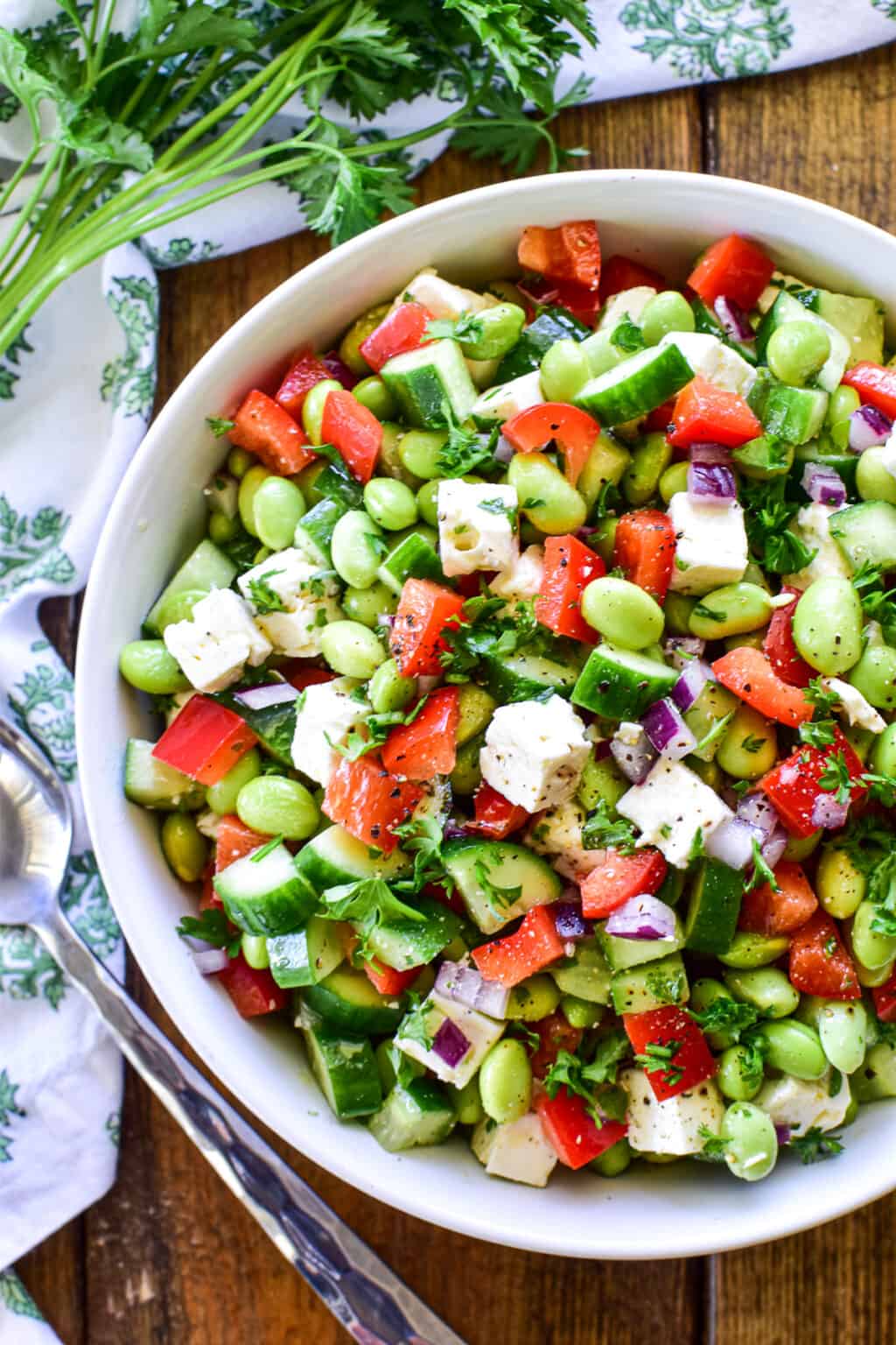 Edamame Salad – Lemon Tree Dwelling