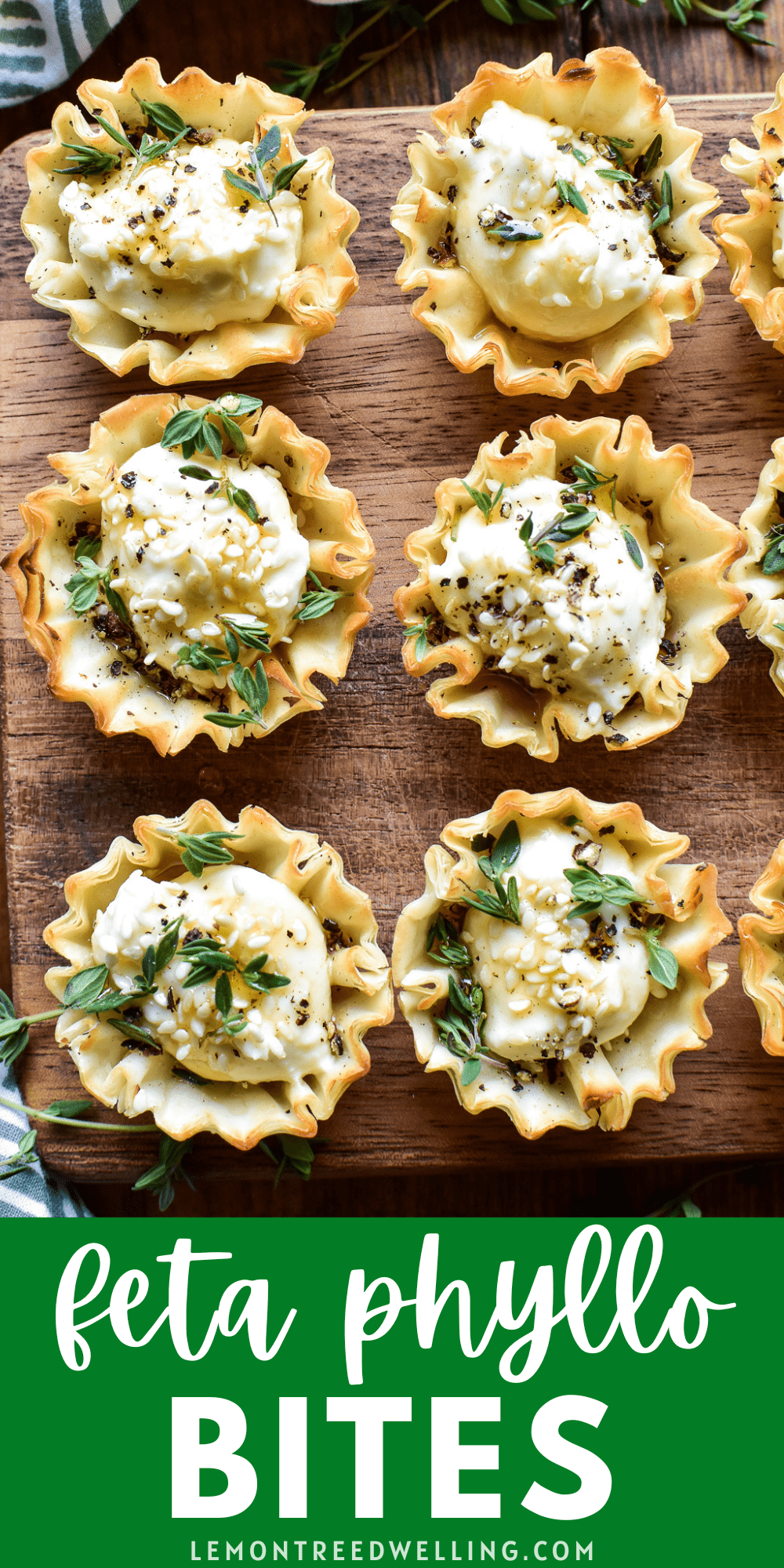 Feta Phyllo Bites – Lemon Tree Dwelling