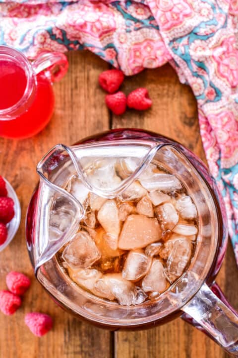 Raspberry Iced Tea – Lemon Tree Dwelling