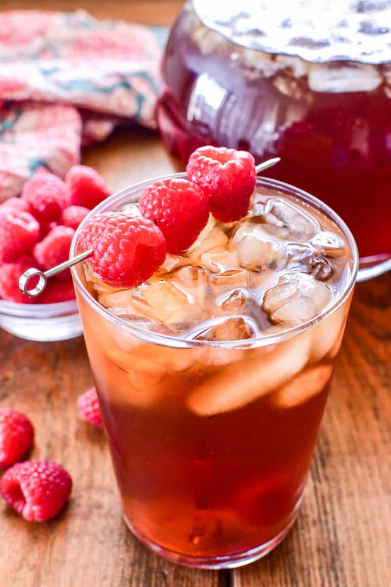 Raspberry Iced Tea – Lemon Tree Dwelling