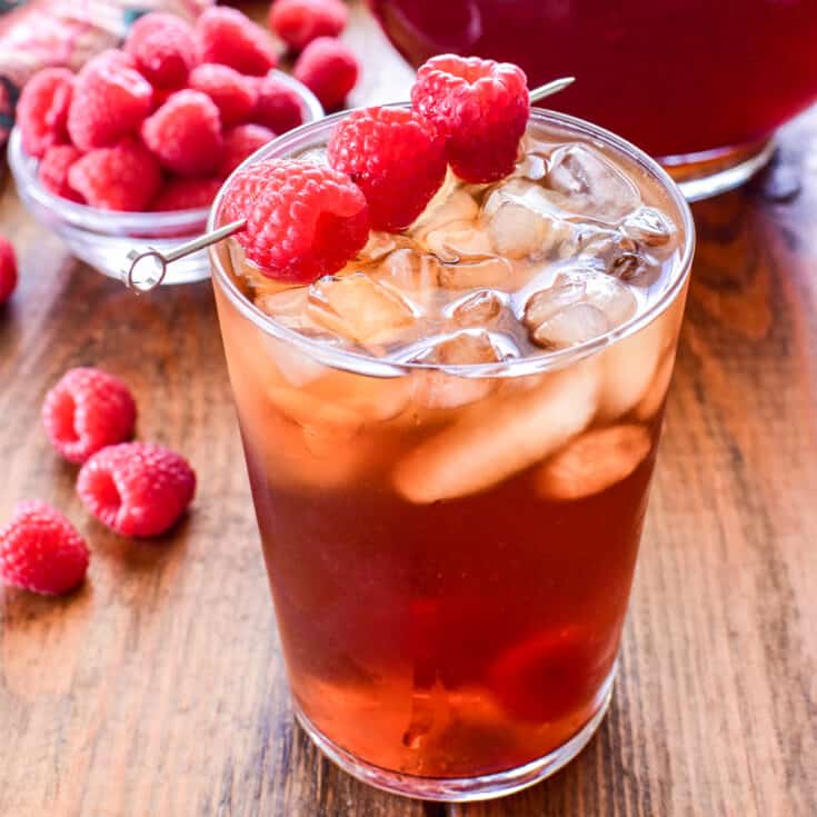 Raspberry Iced Tea – Lemon Tree Dwelling