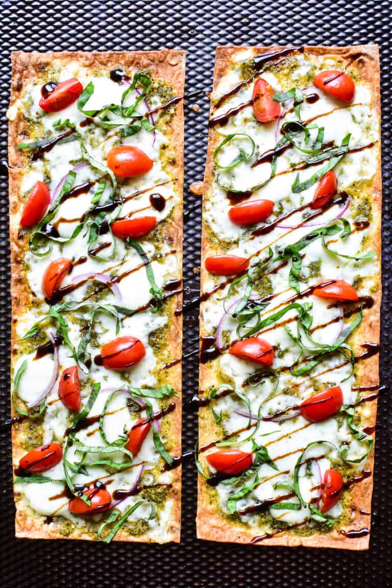 Caprese Flatbread – Lemon Tree Dwelling