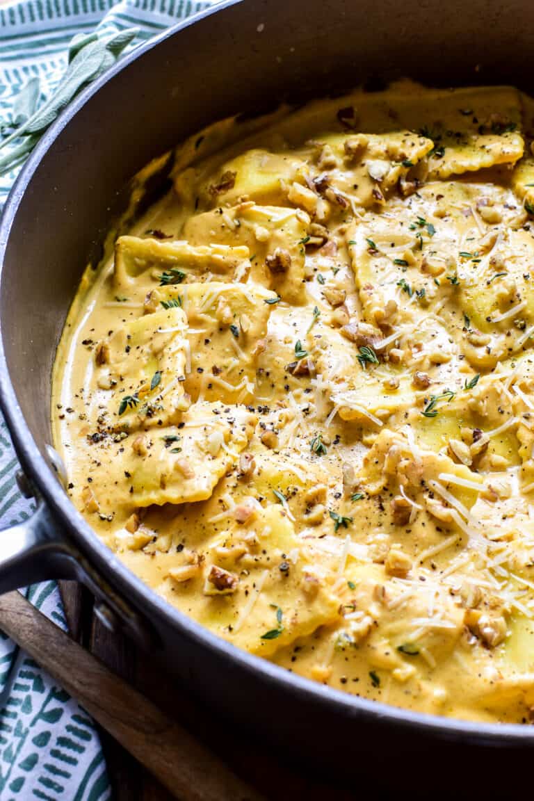 Creamy Pumpkin Ravioli – Lemon Tree Dwelling