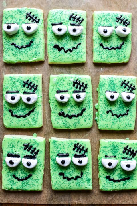Frankenstein Cookies – Lemon Tree Dwelling