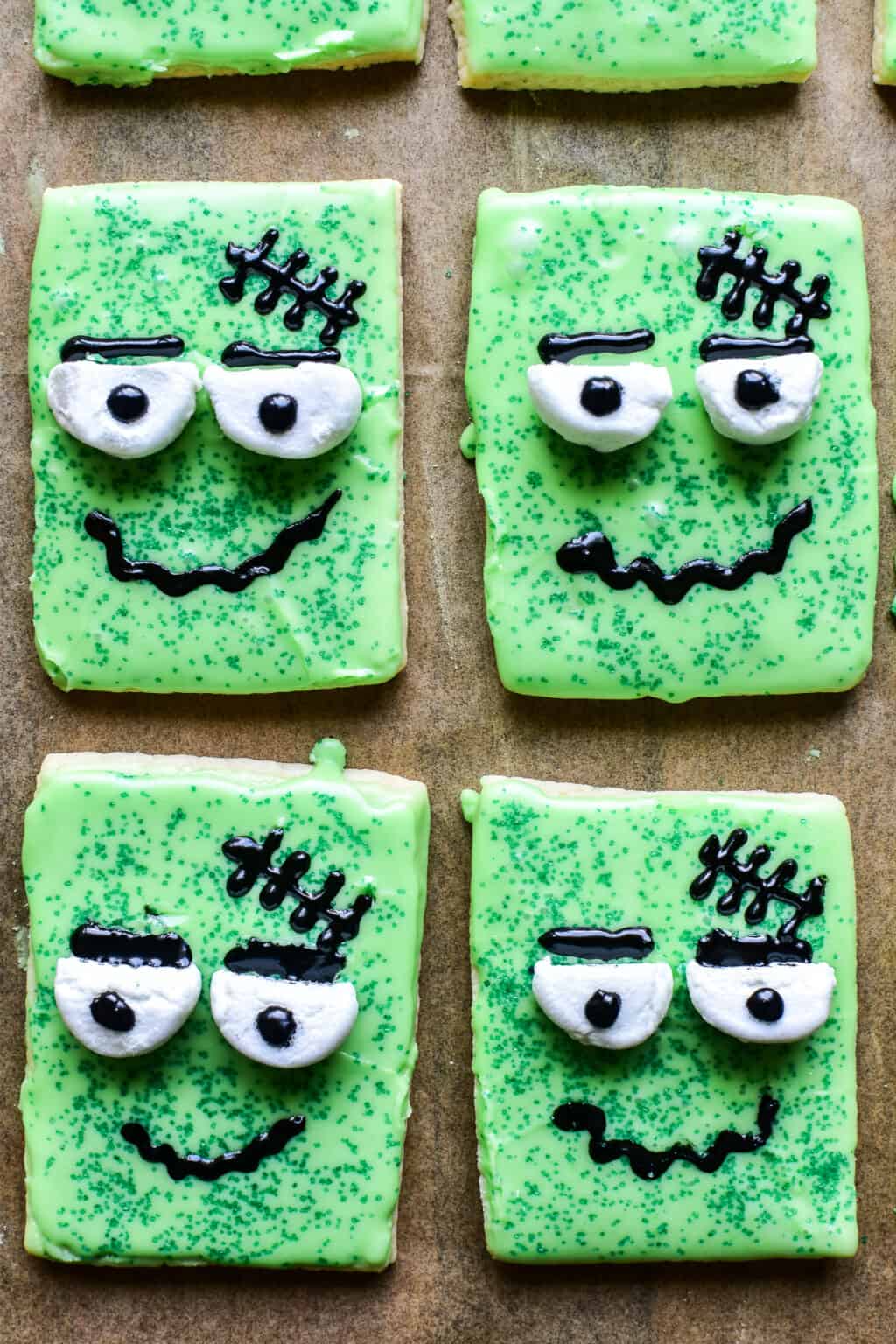 Frankenstein Cookies – Lemon Tree Dwelling