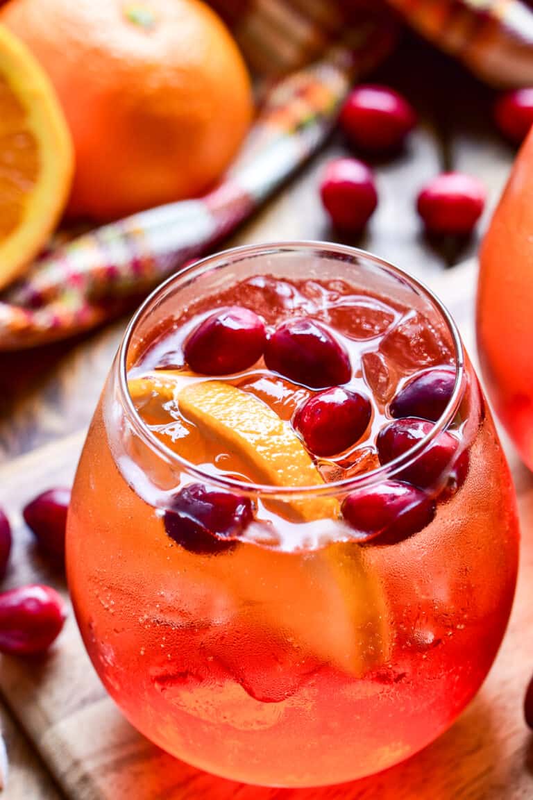 Cranberry Aperol Spritz – Lemon Tree Dwelling