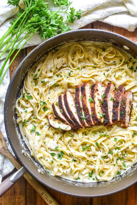 Blackened Chicken Alfredo – Lemon Tree Dwelling