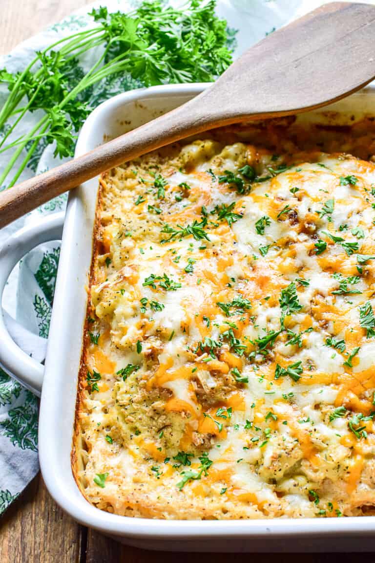 Cheesy Chicken and Rice Casserole – Lemon Tree Dwelling