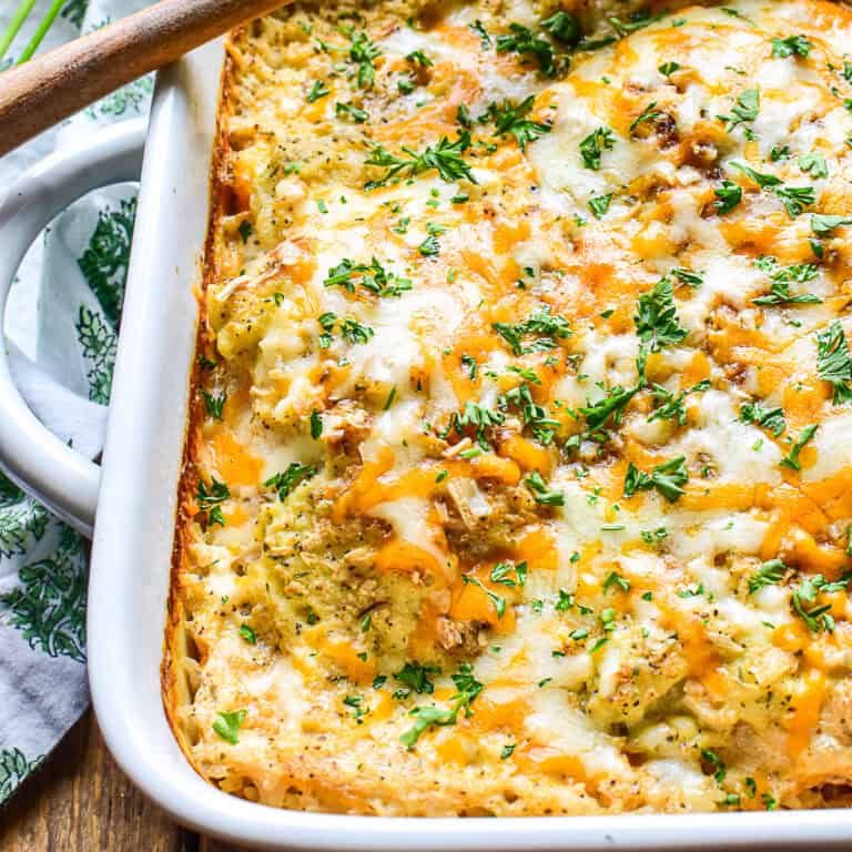 Cheesy Chicken and Rice Casserole – Lemon Tree Dwelling
