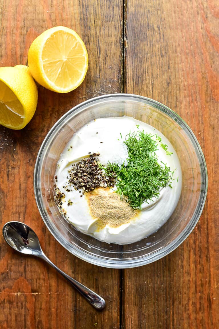 Dill Sour Cream Sauce – Lemon Tree Dwelling