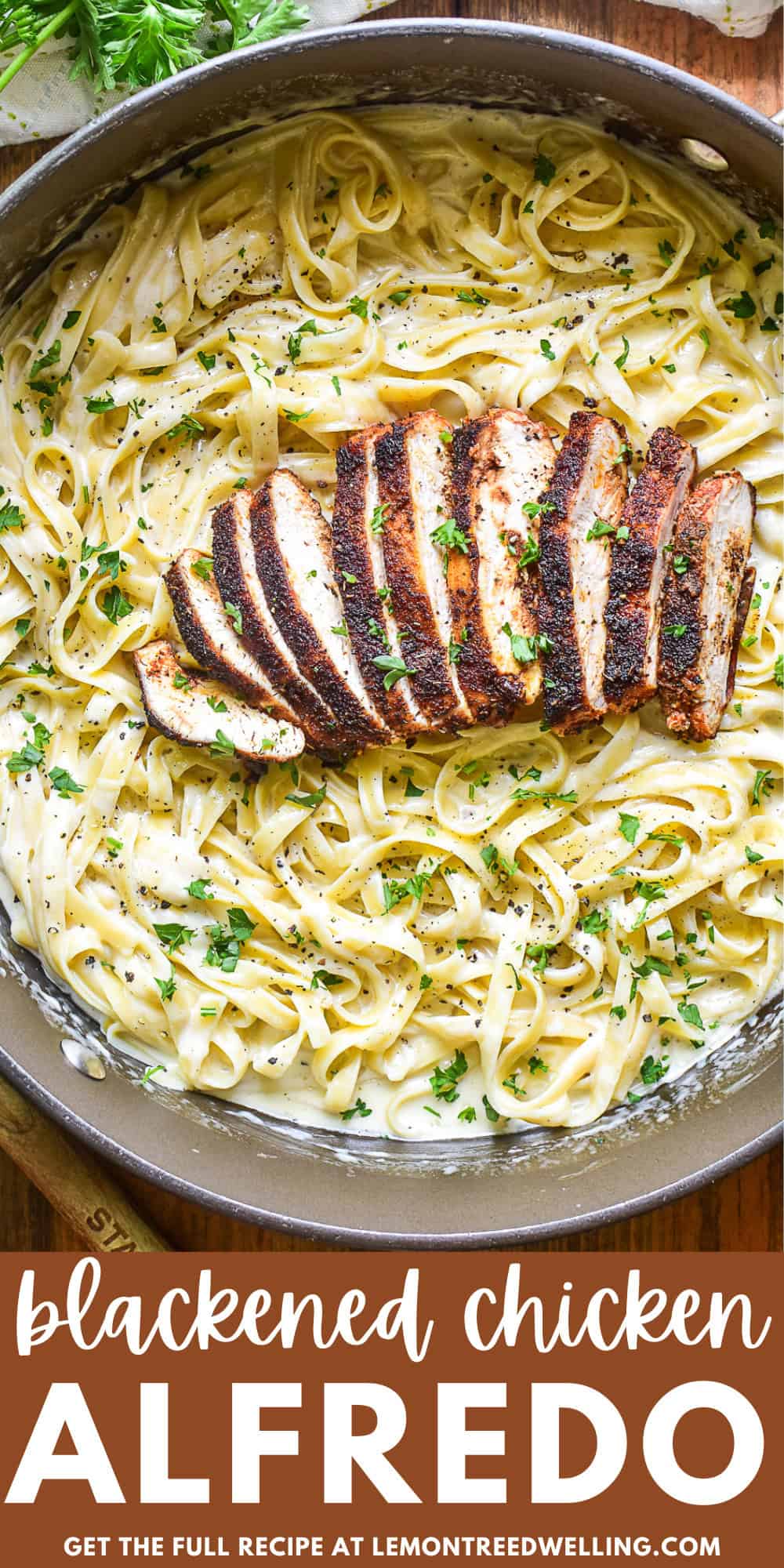 Blackened Chicken Alfredo – Lemon Tree Dwelling