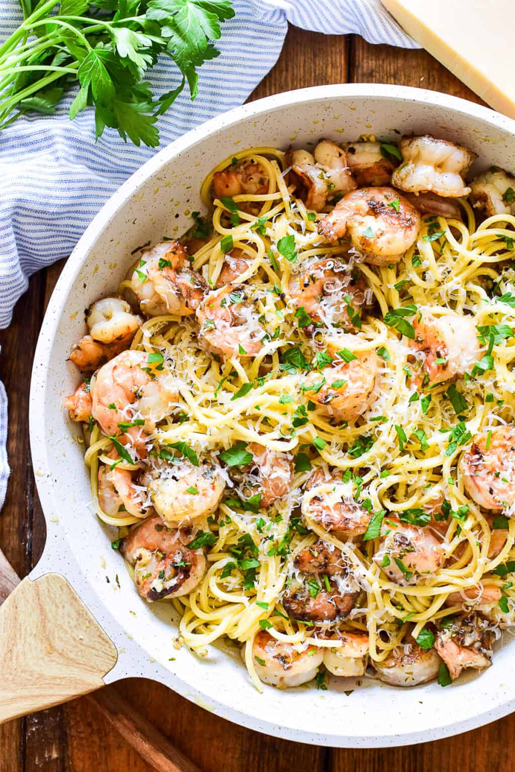 Garlic Shrimp Pasta – Lemon Tree Dwelling