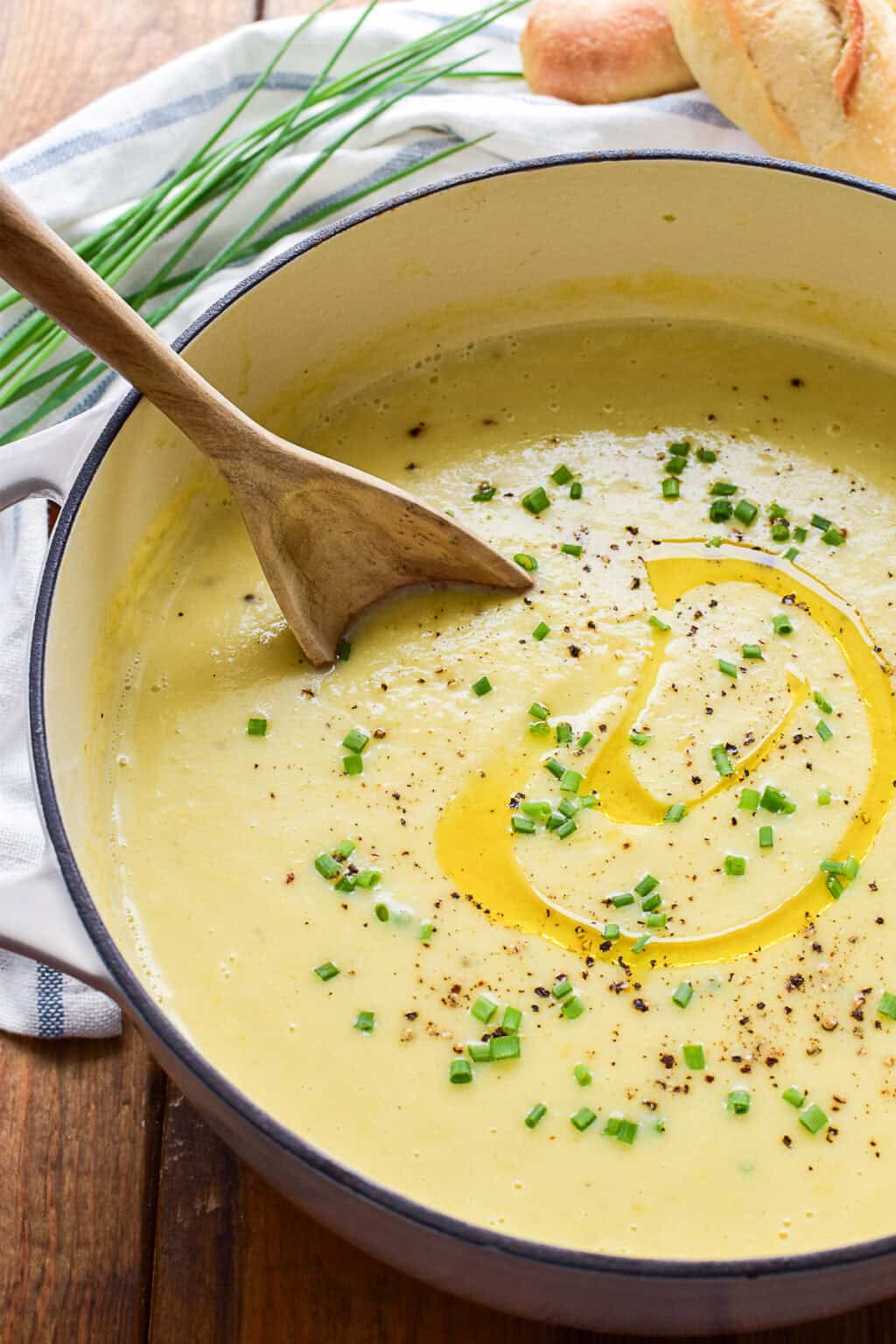 Creamy Potato Leek Soup – Lemon Tree Dwelling