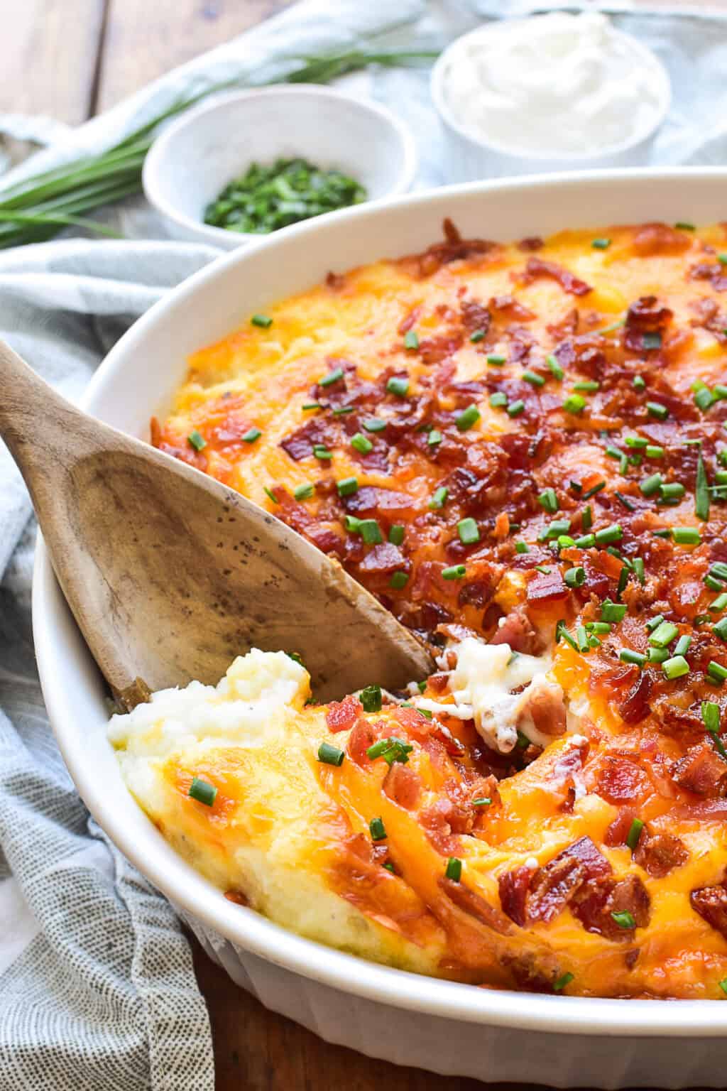 Loaded Mashed Potato Casserole – Lemon Tree Dwelling